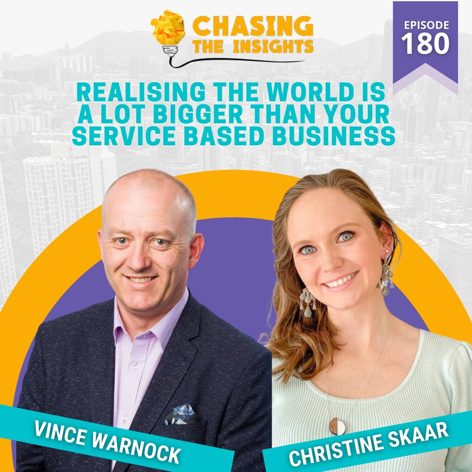 EP180 - Christine Skaar on realising that the world is a lot bigger ...
