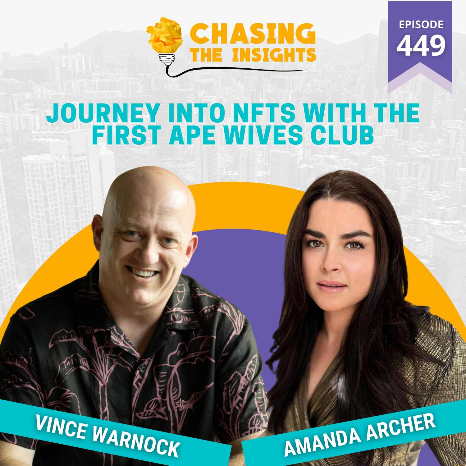 EP449 - Amanda Archer on her journey into NFTs and the first ape wives ...