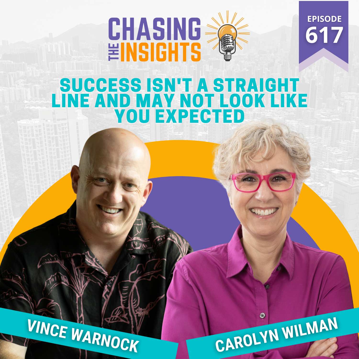 EP617 - Carolyn Wilman on Success isn't a straight line and may not ...