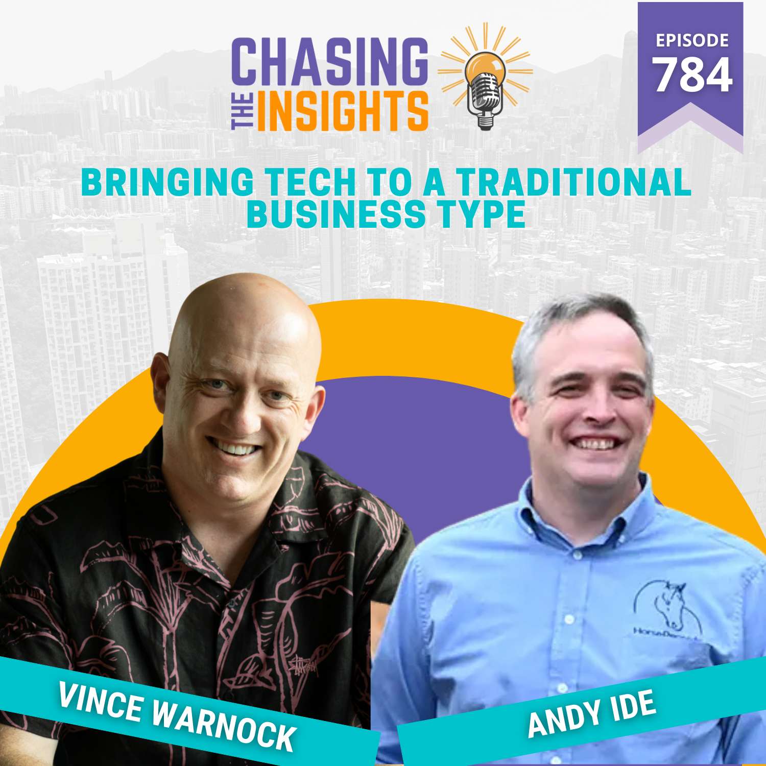 EP784 - Andy Ide on bringing tech to a traditional business type ...
